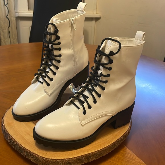 MIA | Shoes | Mia Girl White Ciera Boots | Poshmark